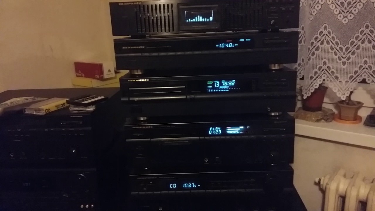 marantz hifi system 1990 - YouTube