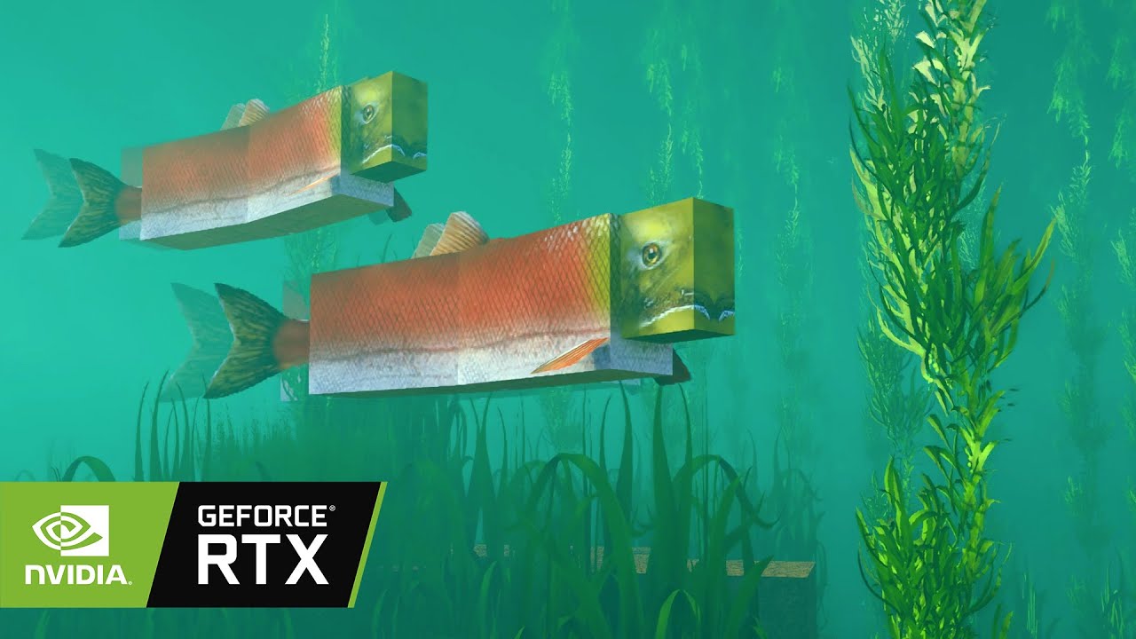 Relax in MINECRAFT Underwater with Bedrock RTX - YouTube