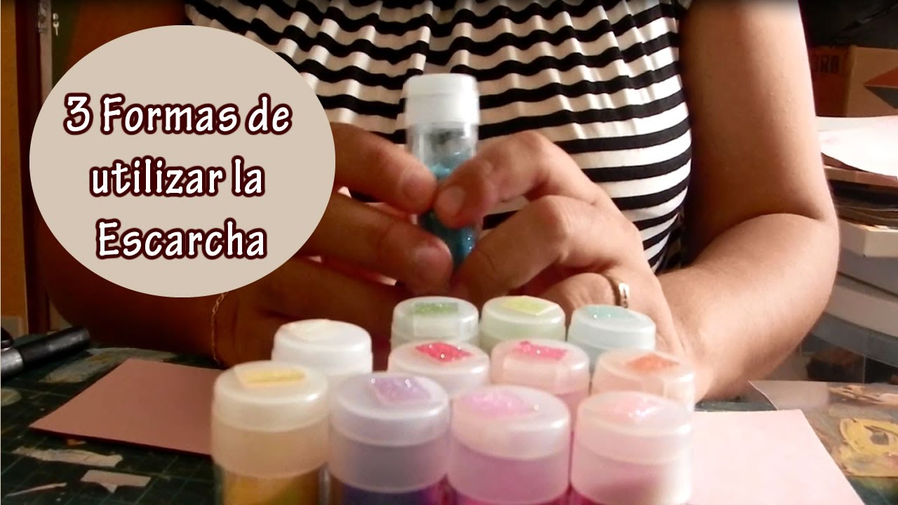3 Ideas para utilizar la Escarcha - YouTube