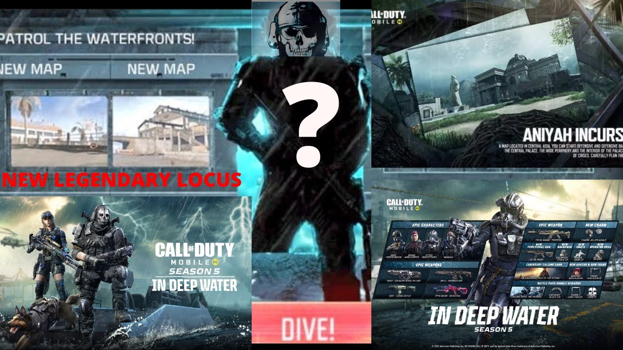*New Codm updates*battlepass trailer Legendary Locus and free rewards ...