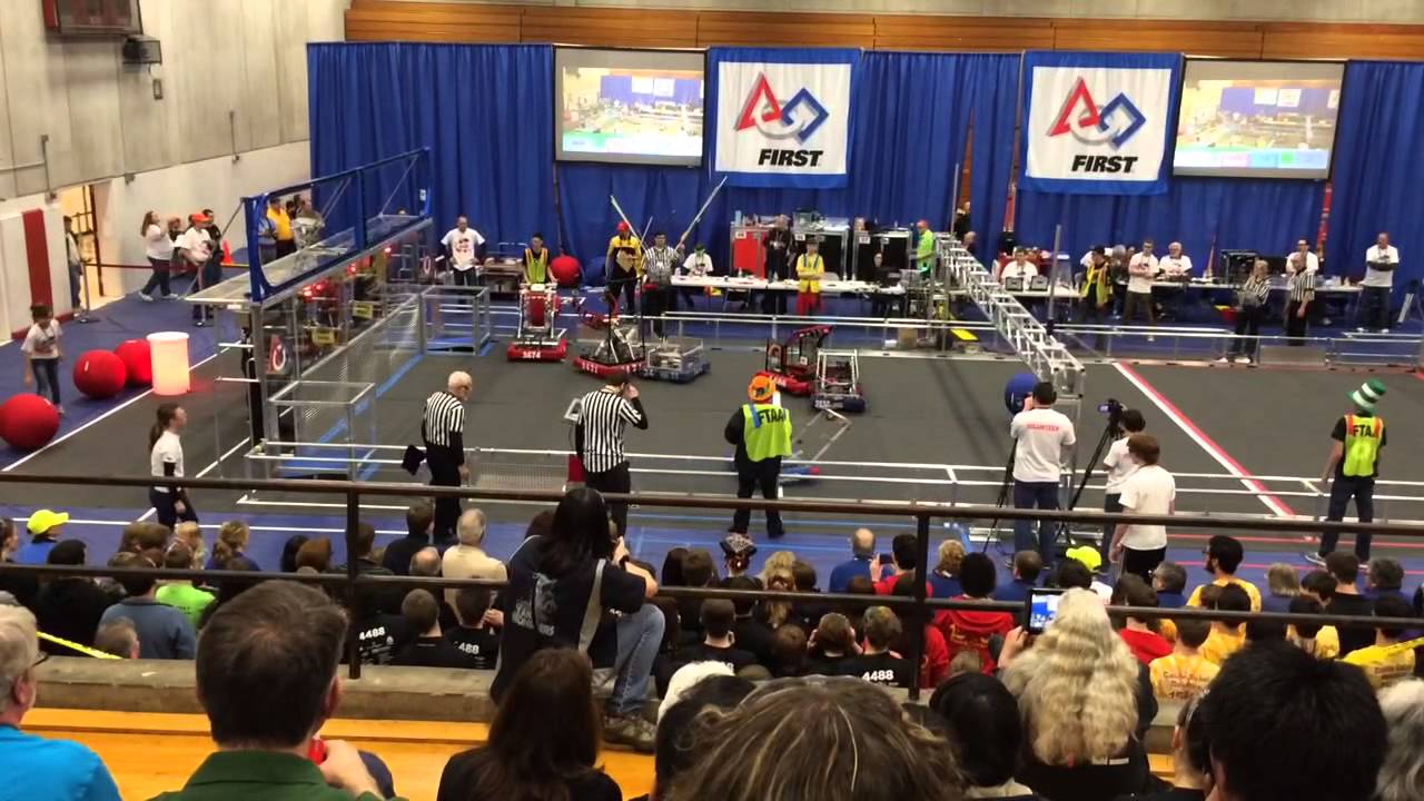FRC 4488 Team Shockwave 200 point Match - YouTube