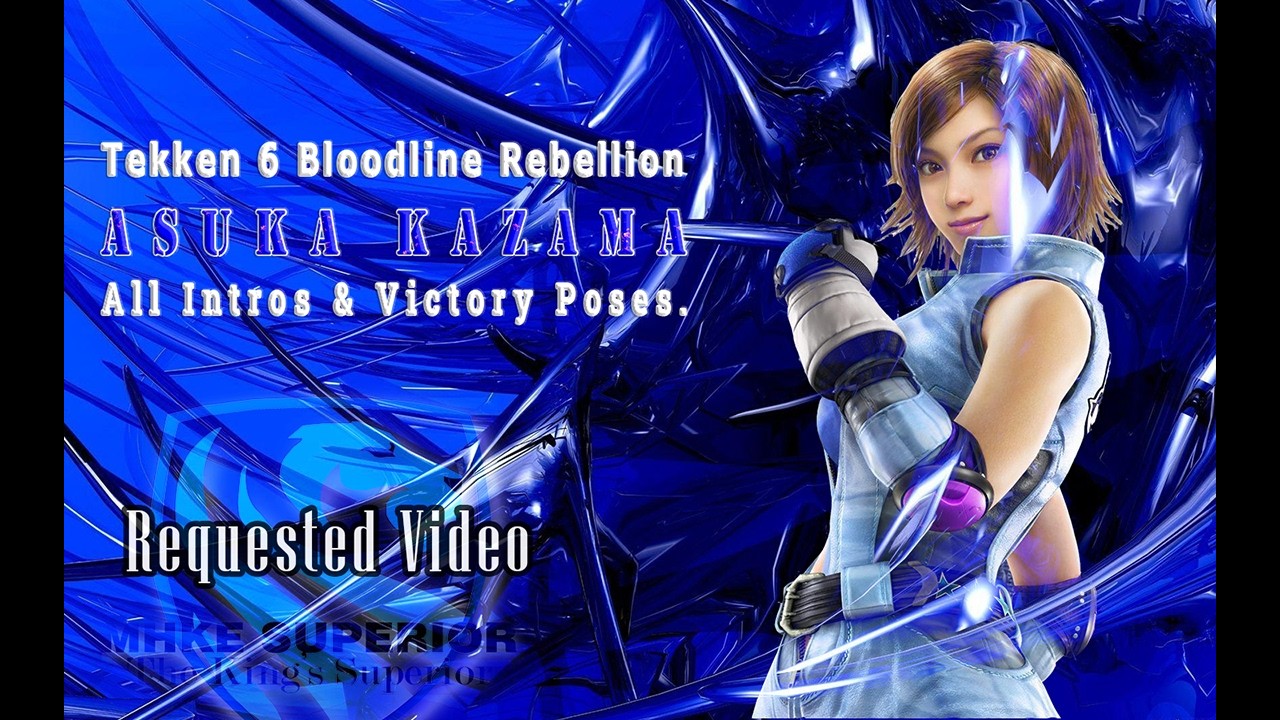 Asuka All Intros and Win / Victory poses | Tekken 6 BR | ps3 - YouTube