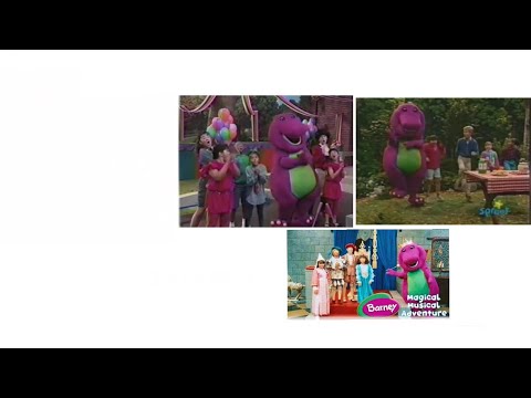 Barney’s Magical Musical Adventure Barney & Friends Hoo’s In The Forest ...