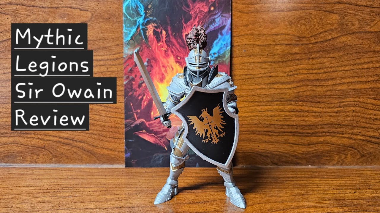 Fourhorsemen Mythic Legions Sir Owain Action Figure Quick Review - YouTube