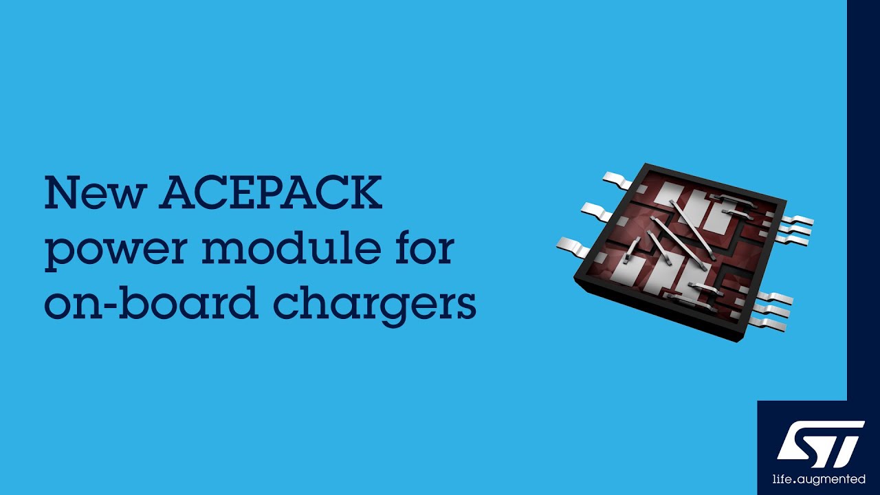 New IGBT solution in ACEPACK SMIT for on-board chargers - YouTube