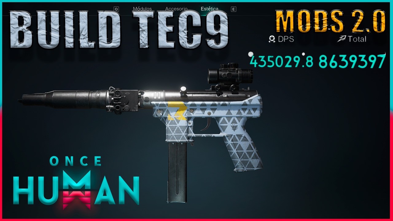 Tec-9 Build 🔥 La SMG Más ROTA Ahora Mismo | Once Human - YouTube