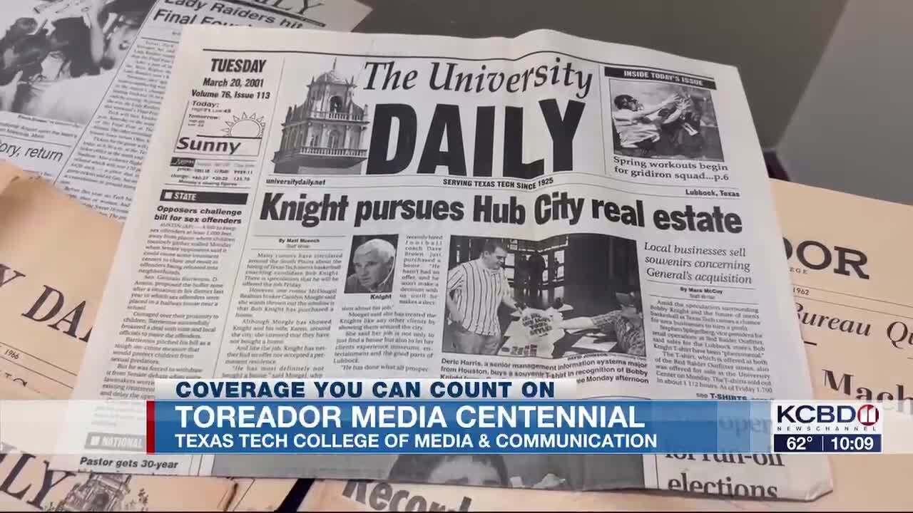 Celebrating 100 years of student media at Texas Tech - YouTube