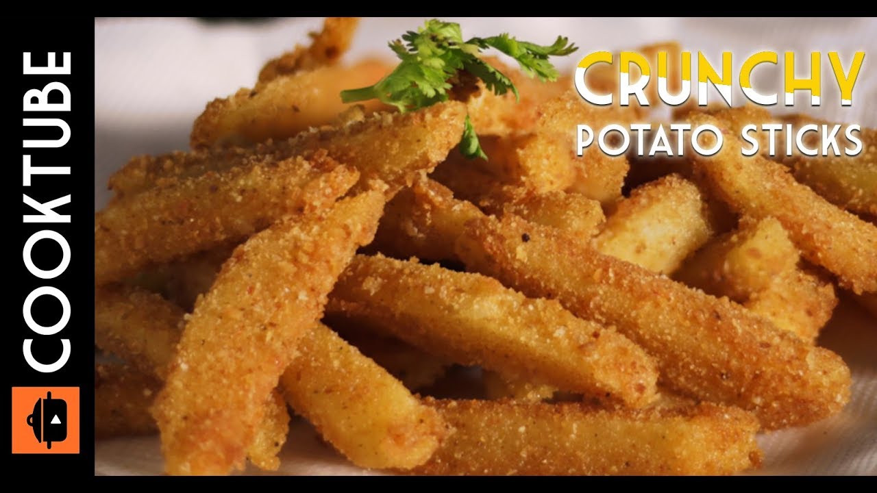 Crunchy Potato Sticks | Delicious Crispy French Fries Recipe - YouTube