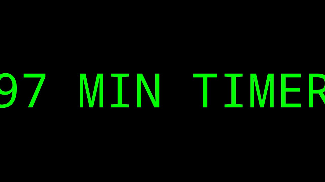 97 Minutes Timer - YouTube