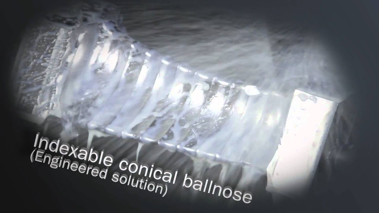 Blade machining by Sandvik Coromant - YouTube