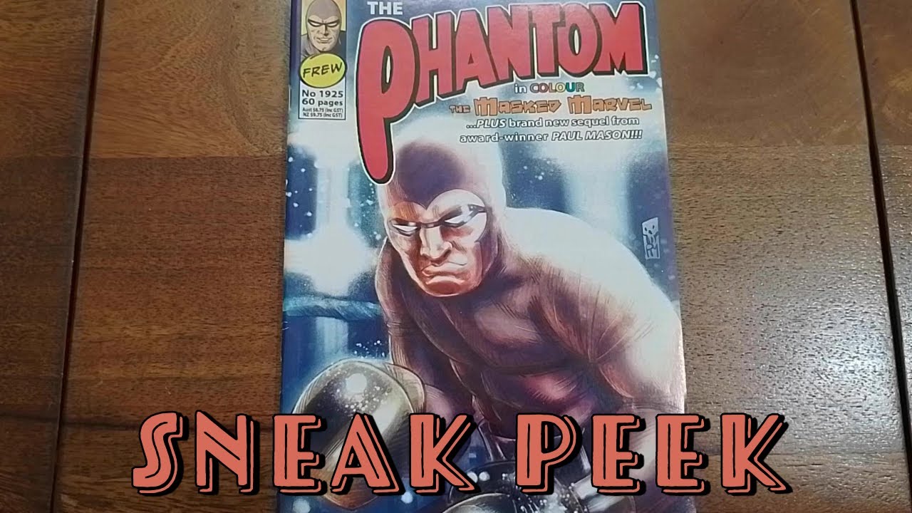 Phantom | FREW Publications | The Masked Marvel | Lee Falk | Paul Mason ...