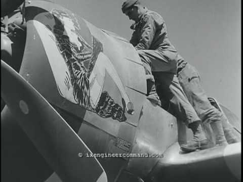 Units of the IX Engineer Command and the 9th Tactical Air Force in ...