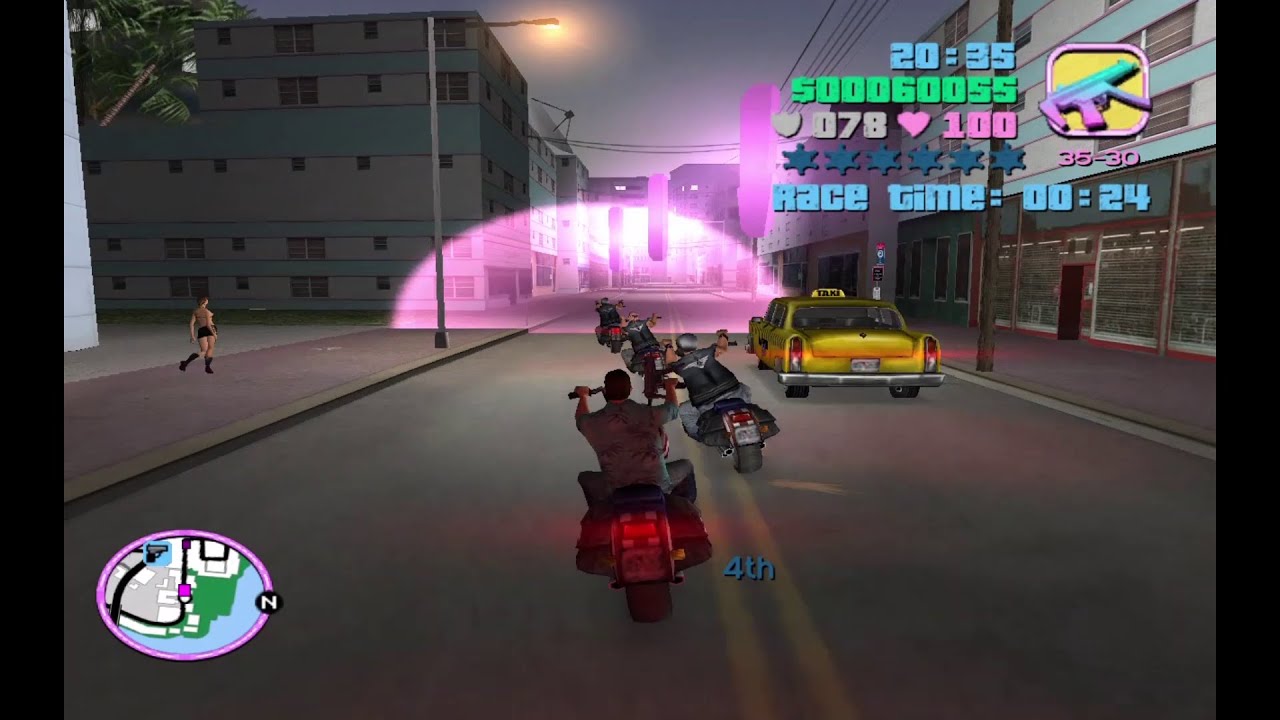 GTA Vice City Mission #29 | Alloy Wheels of Street | Bike Race - YouTube