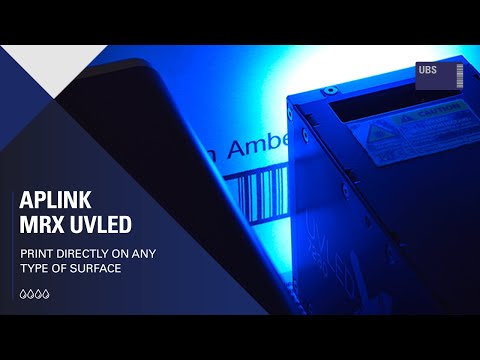 APLINK MRX UV LED | Direct printing on non-porous surfaces such as cases, trays, films...| UBS