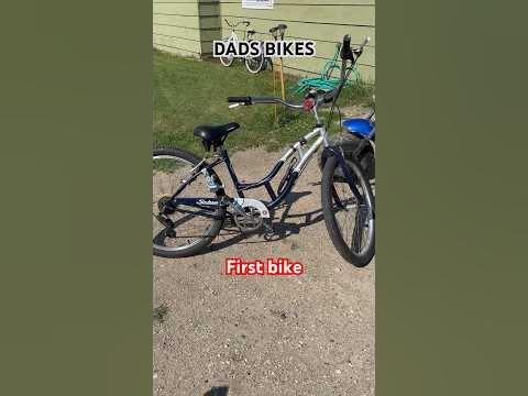 Generations of Dads bikes @hipeakbike #schwinn #bicycle #happy #dad #generation #ebike #minibike ...