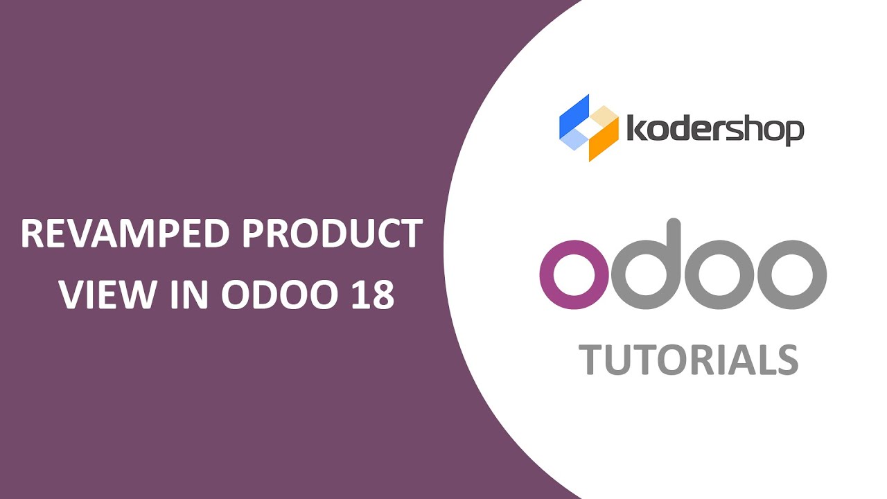 Revamped Product View in Odoo 18 | Explore the New Features! - YouTube