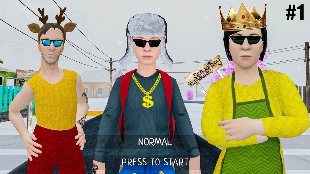 SCHOOLBOY RUNAWAY IN RICH MOD FULL GAMEPLAY | - YouTube
