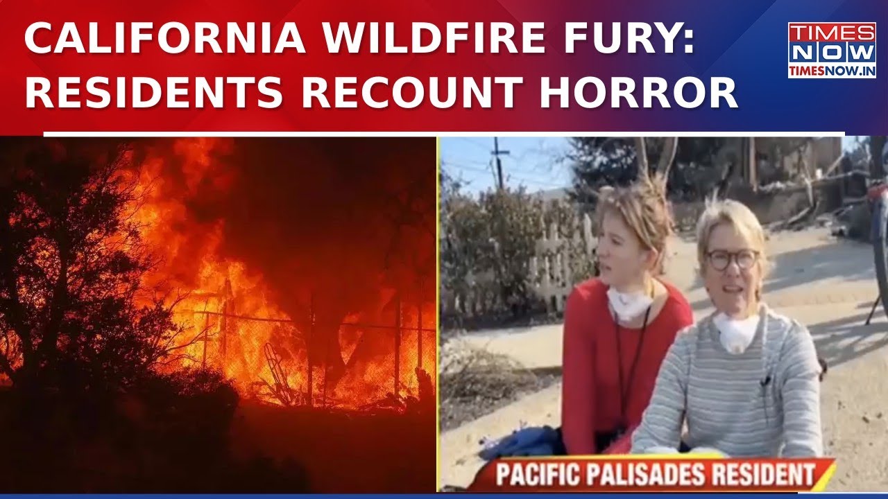 California Wildfire Fury: Thick Smoke Plume Covers Los Angeles ...