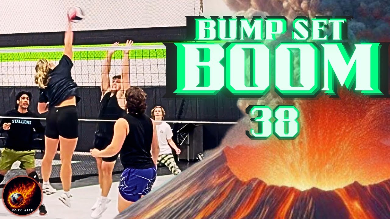 Bump Set BOOM 💣 Volleyball 38 4K - YouTube