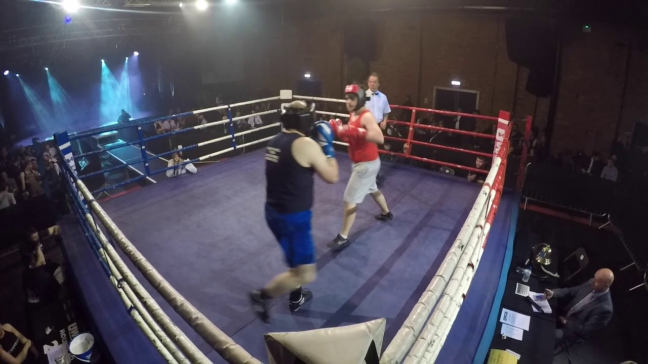 Ultra White Collar Boxing | Lincoln Show 1| Jason Szollosi VS Michael ...