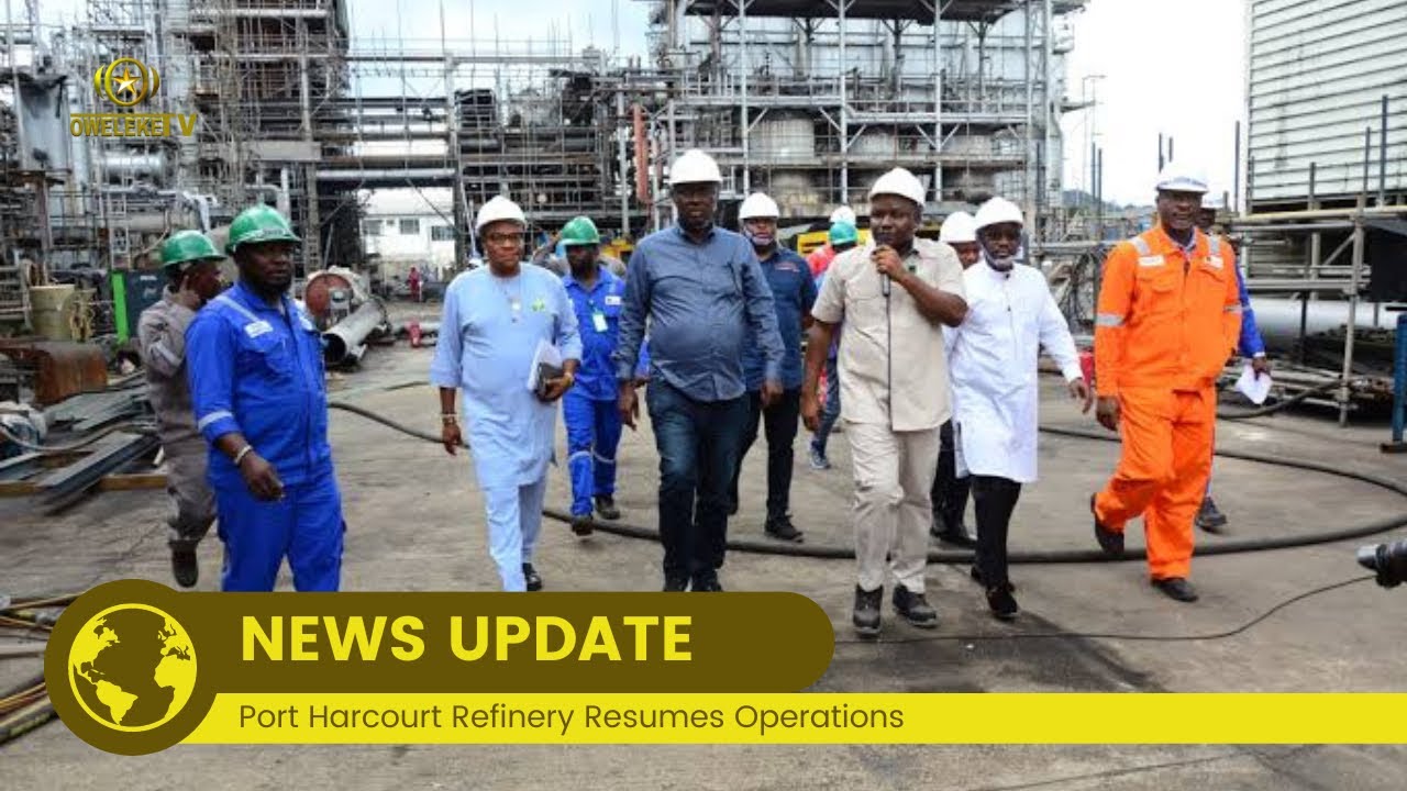 Port Harcourt Refinery Resumes Operations After Receiving 475,000 ...