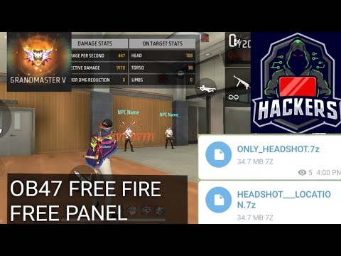 OB47 FREE FIRE FREE PANEL | 90% DRAG HEADSHOT & LOCATION | ONLY 90% DRAG HEADSHOT #ob47hack # ...
