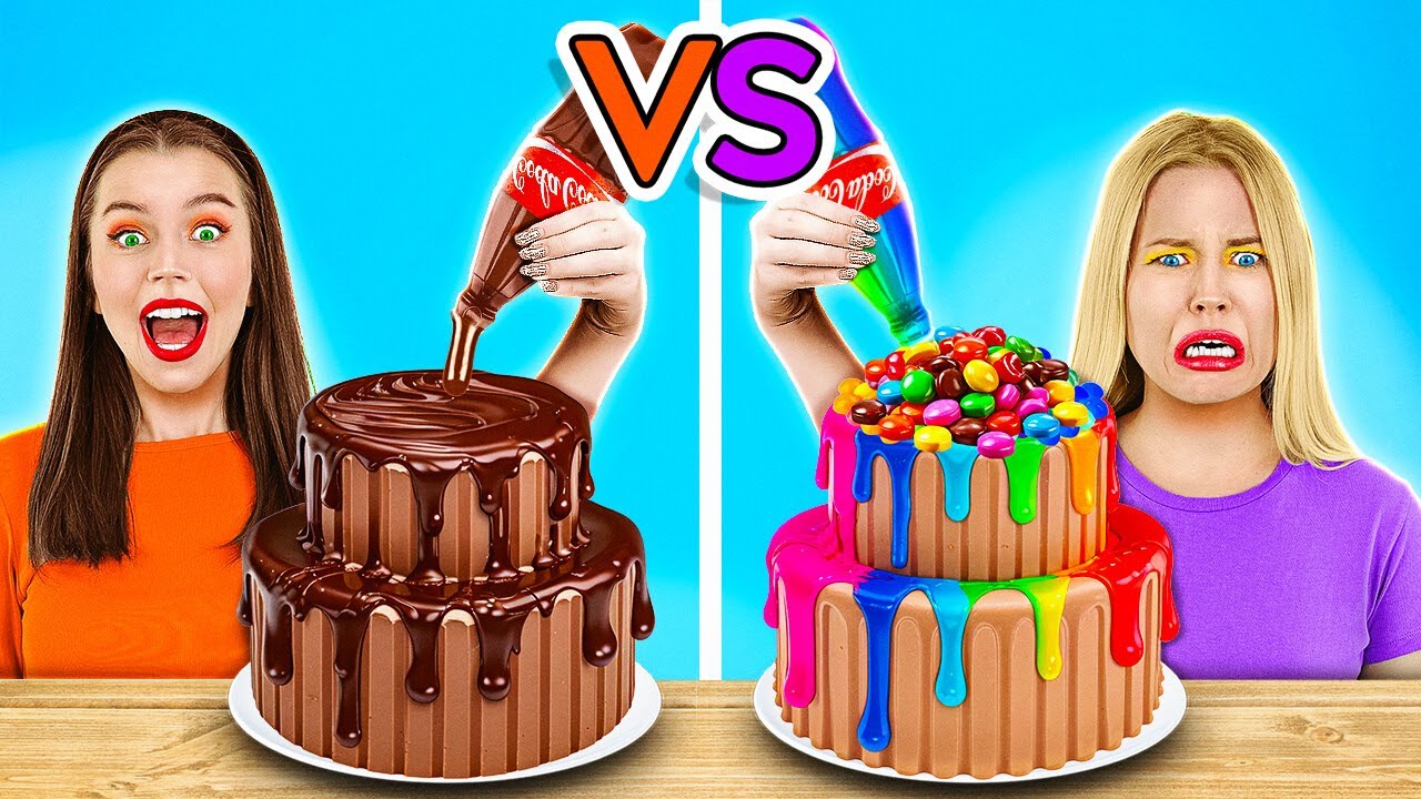 SFIDA DI DECORAZIONE DI TORTE 🍰 🏆 Ricette fantastiche! Cibo Speziato vs ...