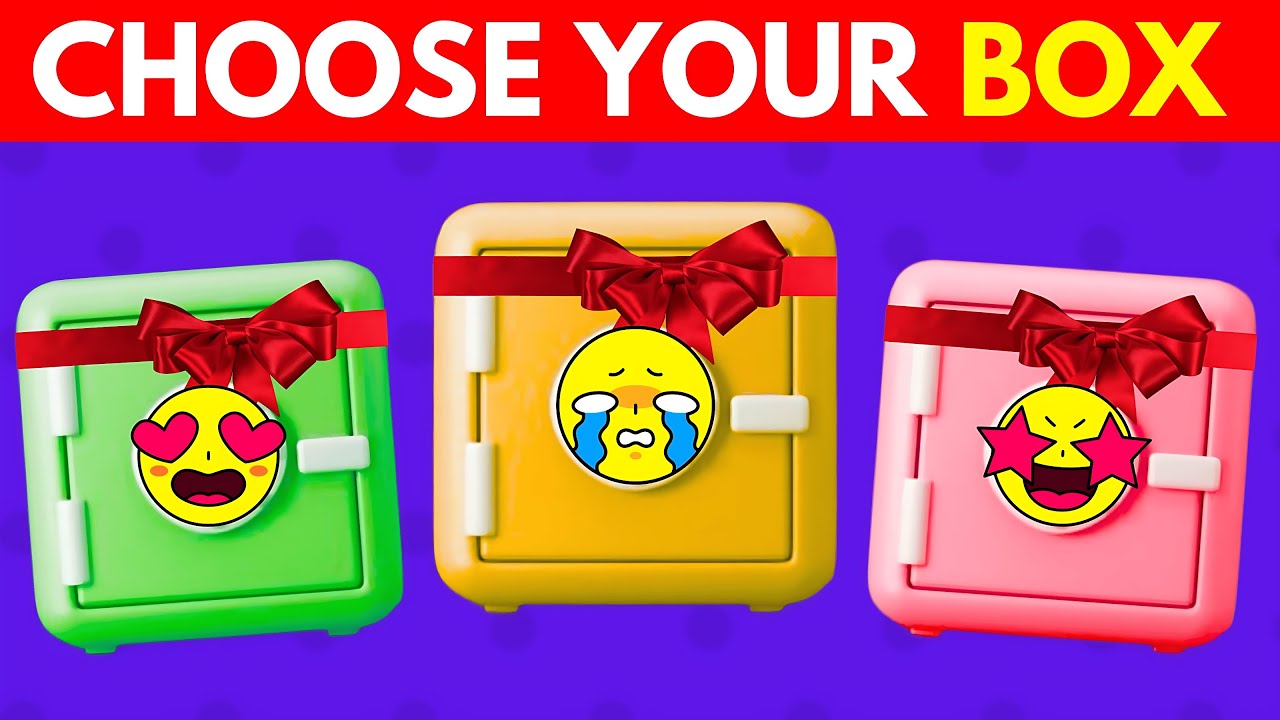 Choose Your Gift Box | Are you a lucky person or not? - YouTube
