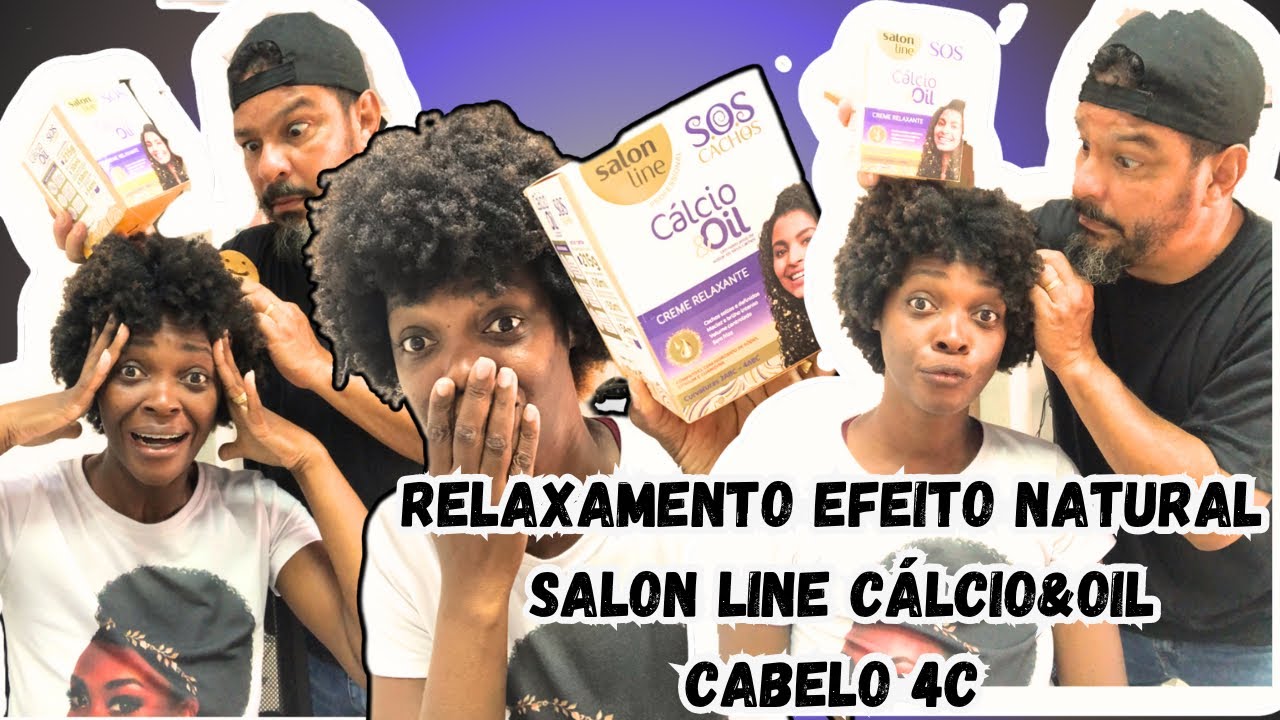 Soltura dos Cachos no Cabelo Sem Química | Relaxamento Salonline Oil ...