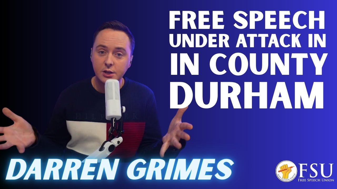 The most INVESTIGATED man in County Durham – Darren Grimes - YouTube