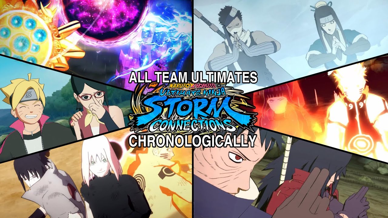 Every Team Ultimate Jutsu in Naruto x Boruto Ultimate Ninja Storm ...