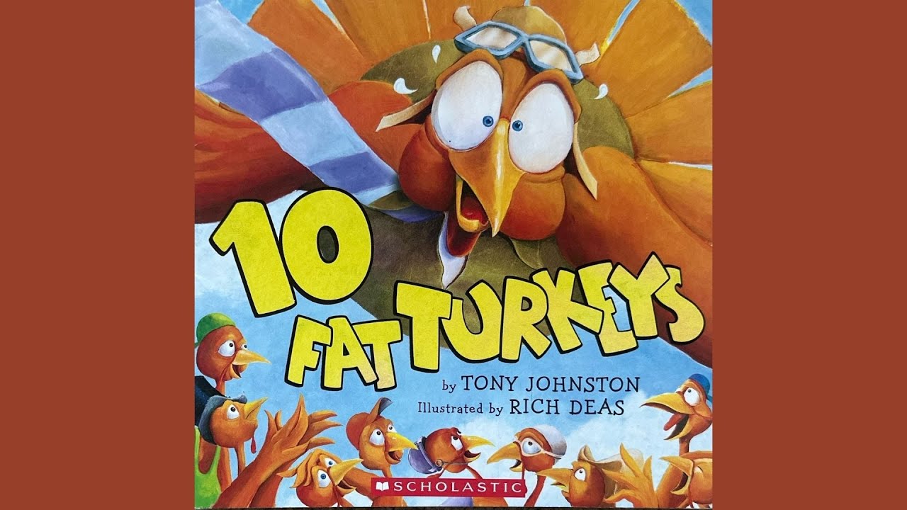 10 Ten Fat Turkeys | Singable Book | Thanksgiving - YouTube