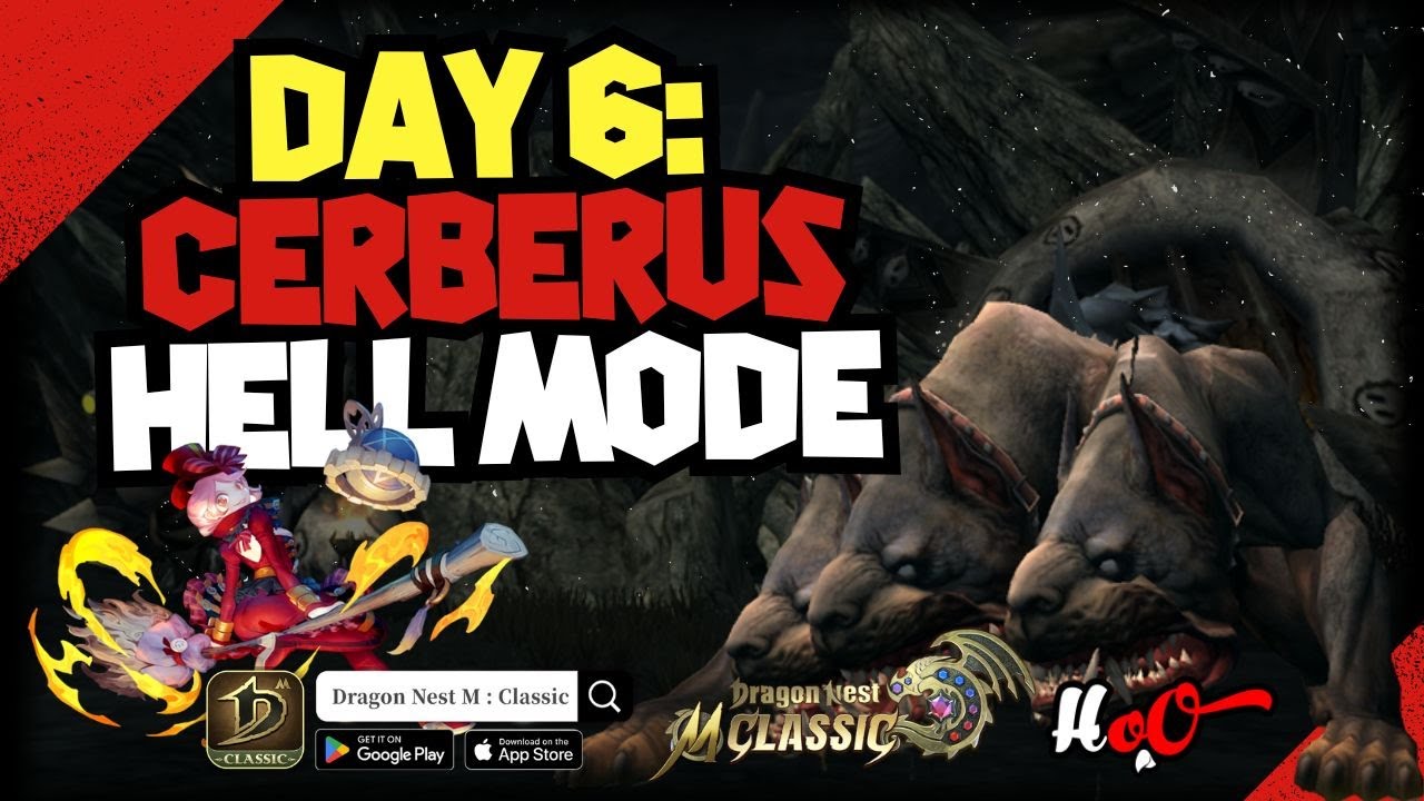Day 6:Facing Cerberus in Hell Mode, Will We Make It Out Alive? #DNMC #dragonnestmclassic # ...