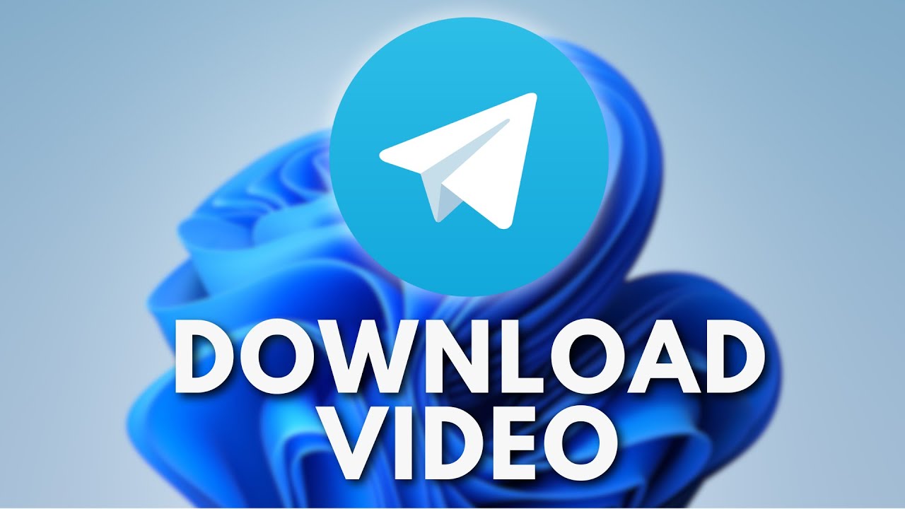How to Download Video From Telegram PC - YouTube