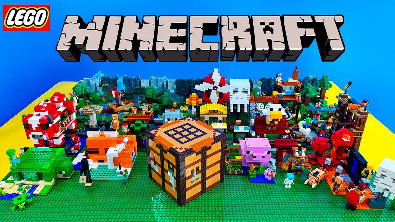 I Built EVERY LEGO Minecraft Set EVER Made… - YouTube