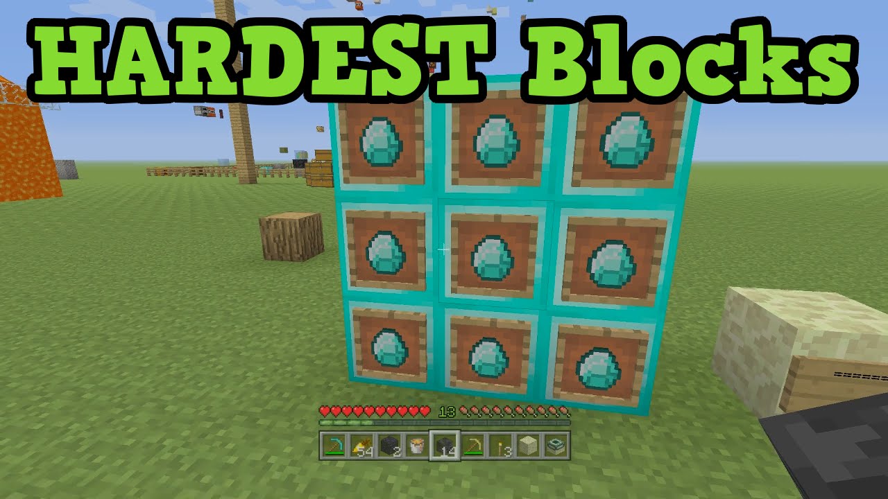 Minecraft Hardest Blocks To Get In Survival YouTube minecraft-hardest-blocks-to-get-in-survival-youtube