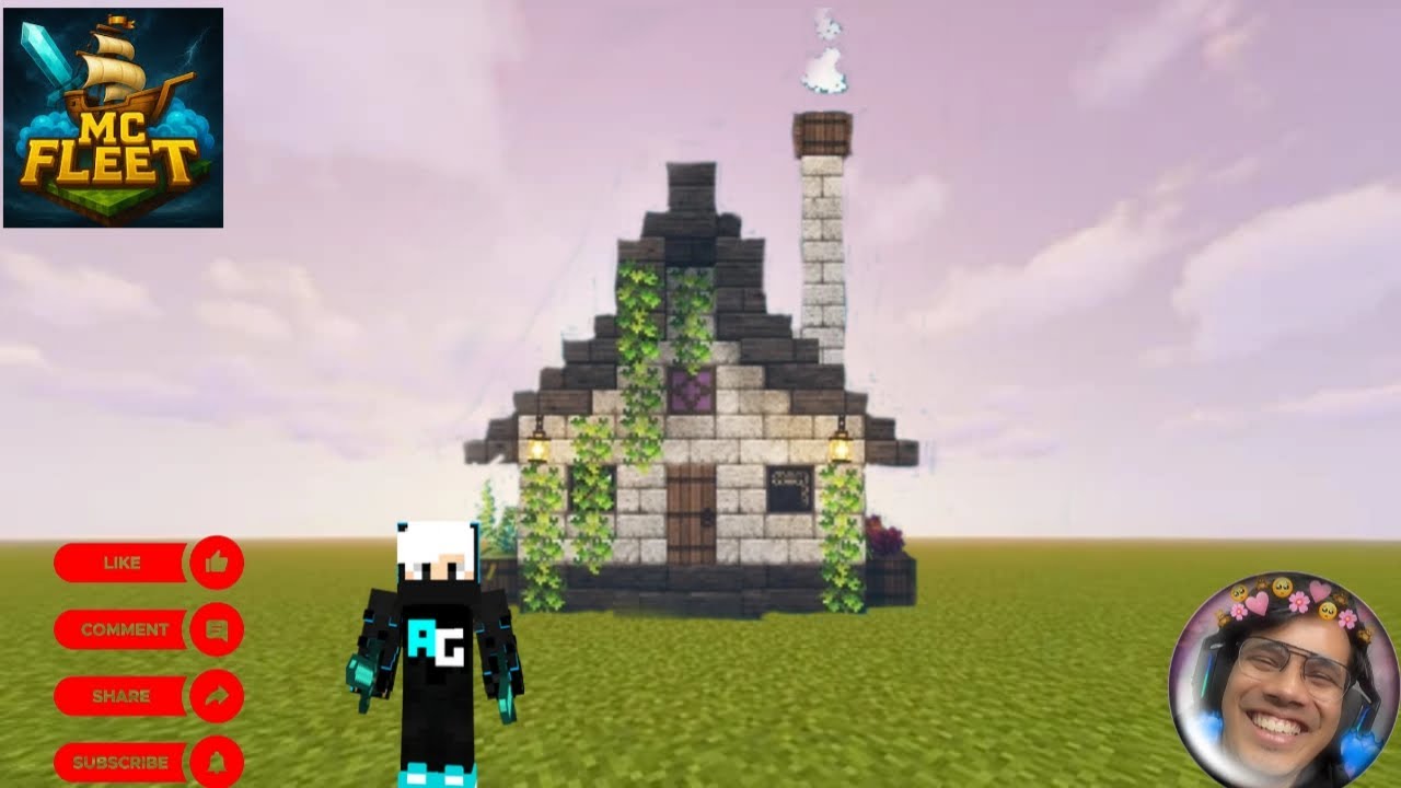 i play with @gamerfleet in mc fleet ip play.mcfleet.net aa jao mc fleet ...