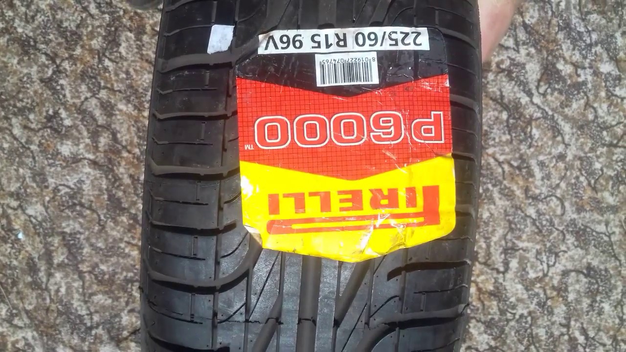225 60 R15 96V Pirelli P6000 Germany 180 A A - YouTube