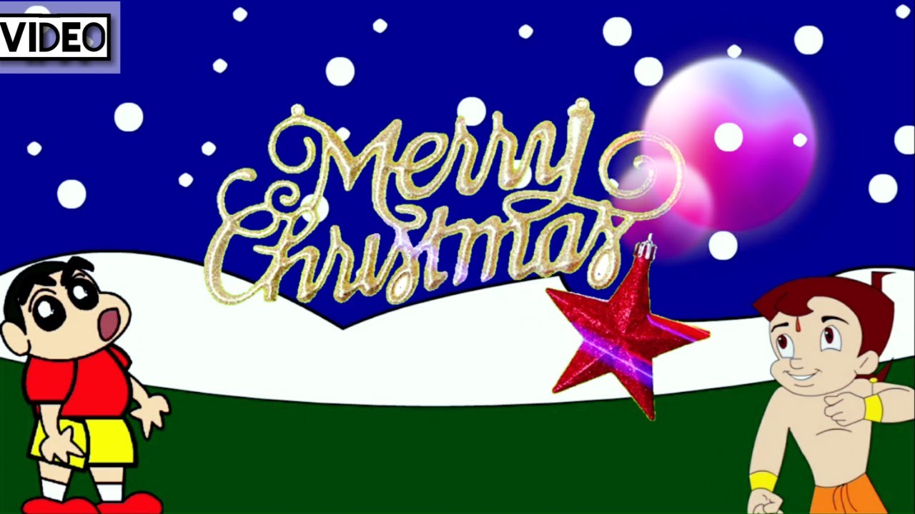 Merry Christmas 2019 | Shinchan and Bheem wish - YouTube