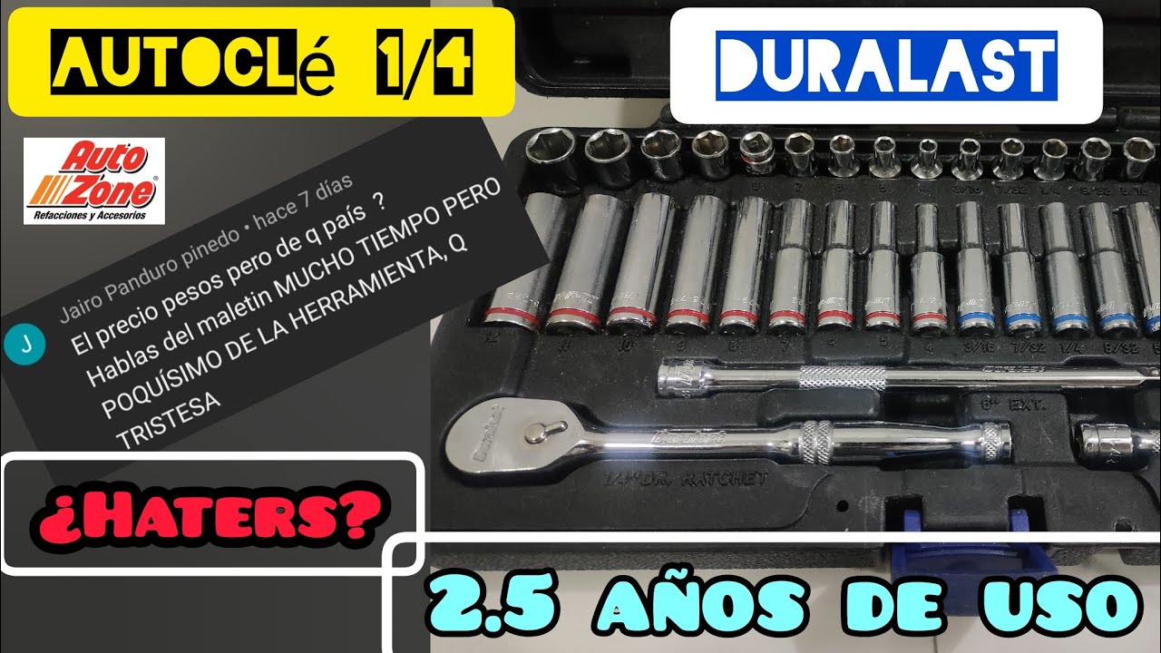 2.5 años de uso Autoclé Duralast 1/4 ¿Haters? - YouTube