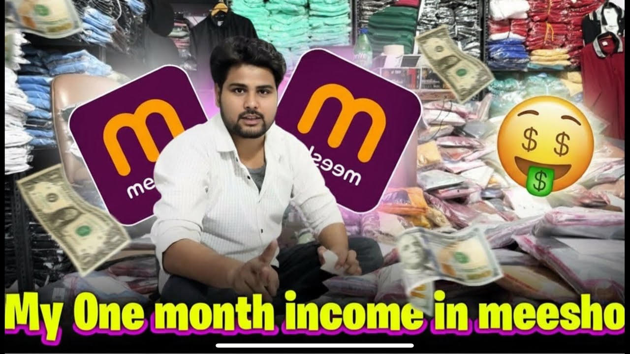 My 1 Month Meesho Income Reveal | Guess & Win My Number - YouTube