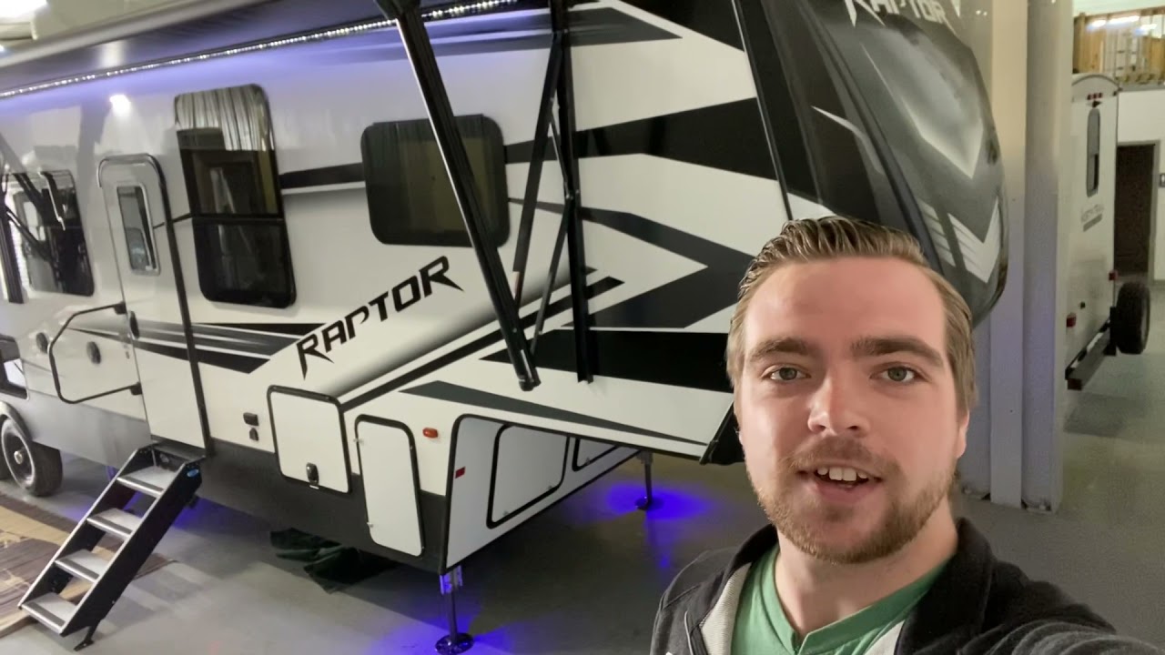 2021 Keystone RV Raptor 351 - YouTube