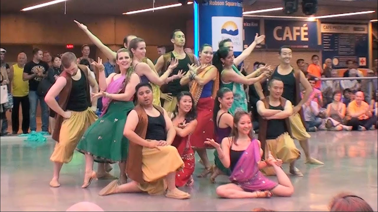 Robson Square Summer Dance Series - JC. Dance Co - Bollywood Show - YouTube