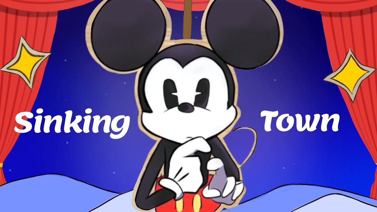 sinking town meme | epic mickey - YouTube