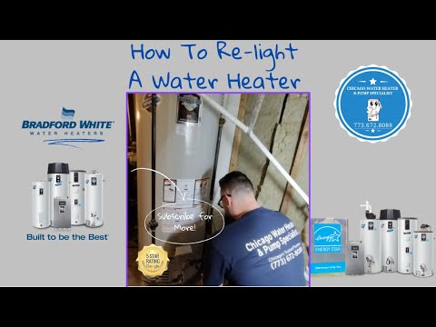 How To Light A Water Heater, Relight Gas Water Heater | Bradford White ...