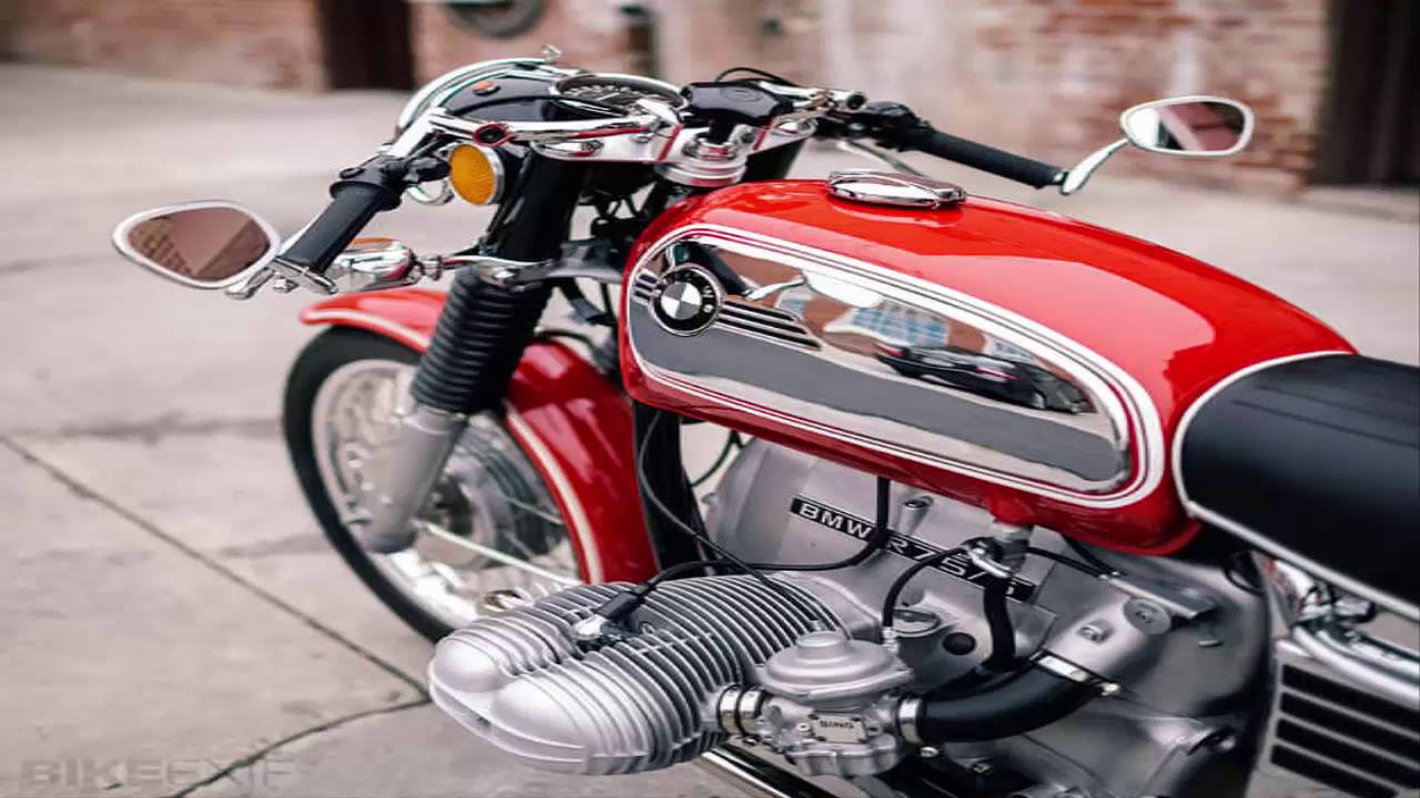 1972 BMW R75 5 a ‘Traditional Custom’ - YouTube