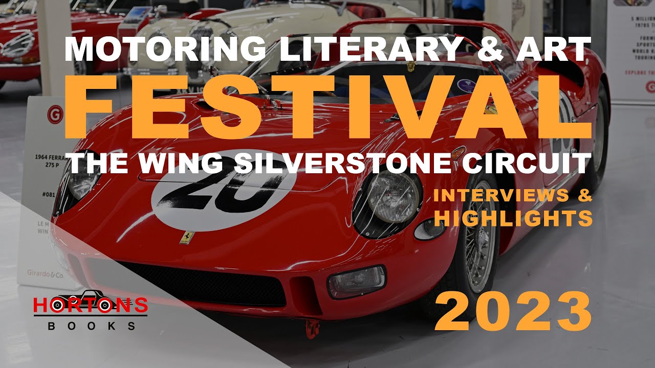 Hortons Books at the Motoring Literary & Art Festival 2023 Silverstone ...