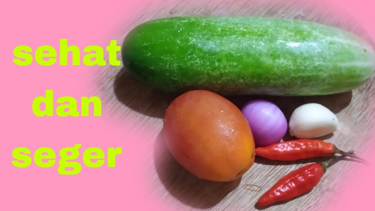 Resep sayur timun yang enak seger//masakan sehari hari - YouTube