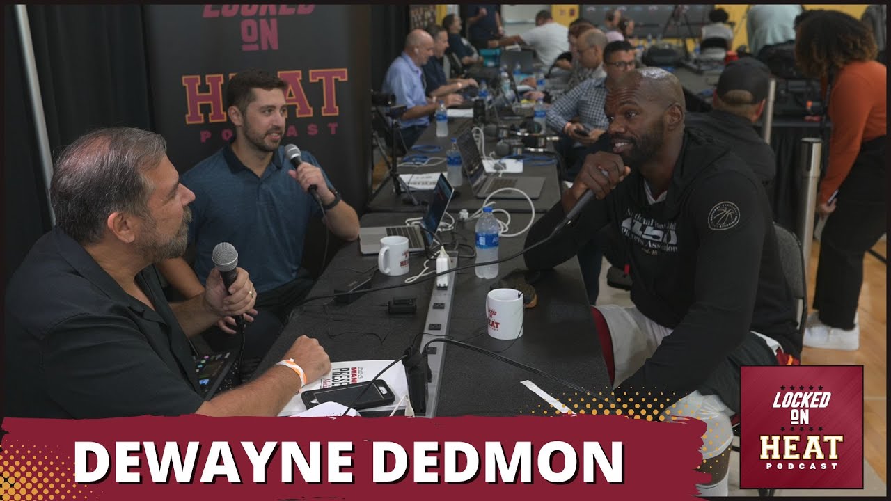 Dewayne Dedmon on Miami Heat Culture, Shooting 3s, Media Day - YouTube