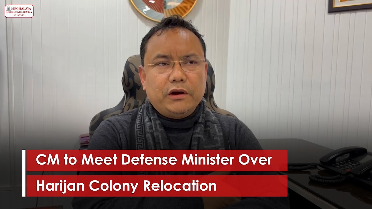 CM to Meet Defense Minister Over Harijan Colony Relocation - YouTube